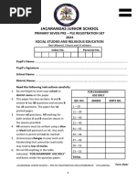 UNEB SST MARKING GUIDE 2024 1 | PDF | Cost Of Living | Last Judgment