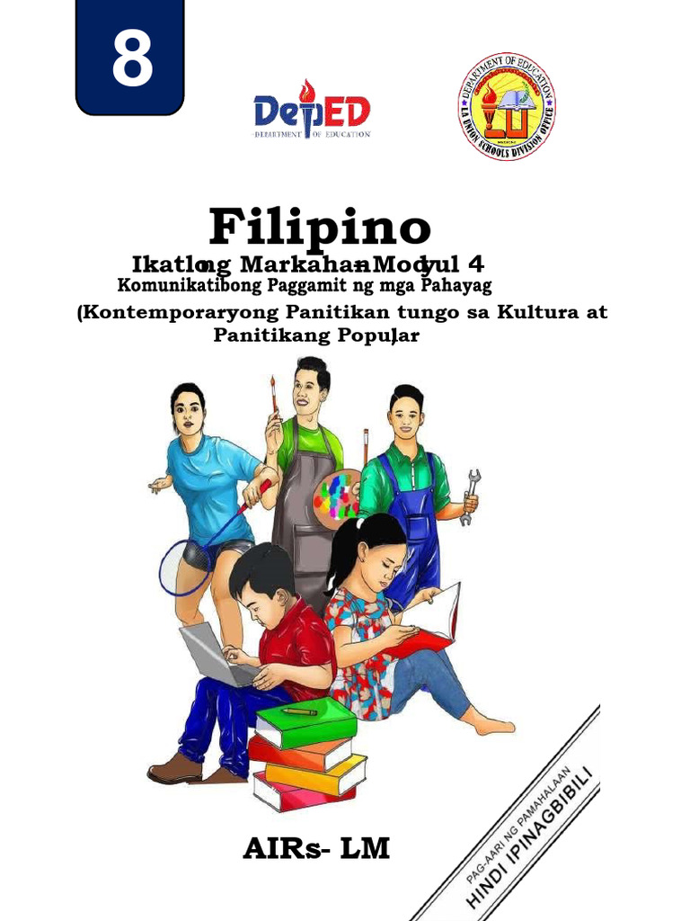 Filipino-8 Q3 Modyul-4 | PDF