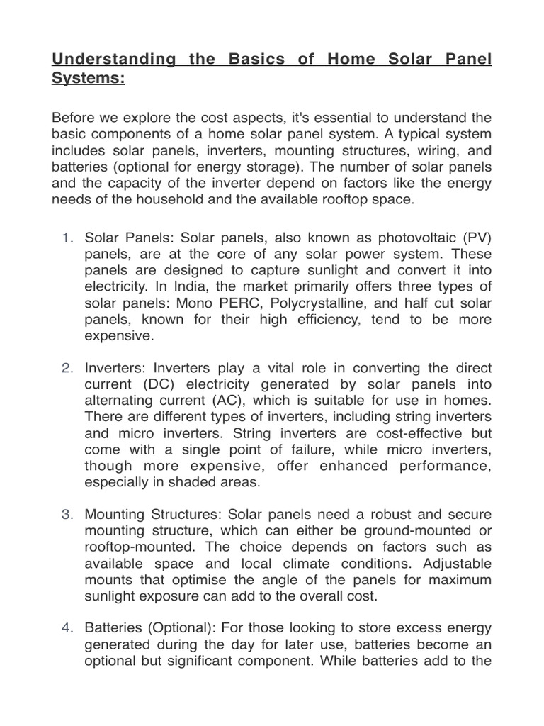 Rooftop Solar Panel Installation | PDF | Photovoltaic System | Solar Power