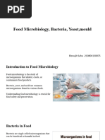 Introduction to Food Microbiology | PDF | Food Preservation | Microorganism