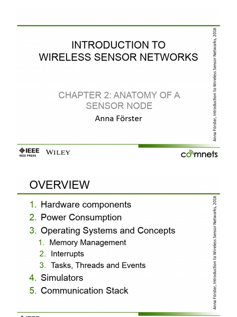 chapter2 | PDF | Wireless Sensor Network | Process (Computing)