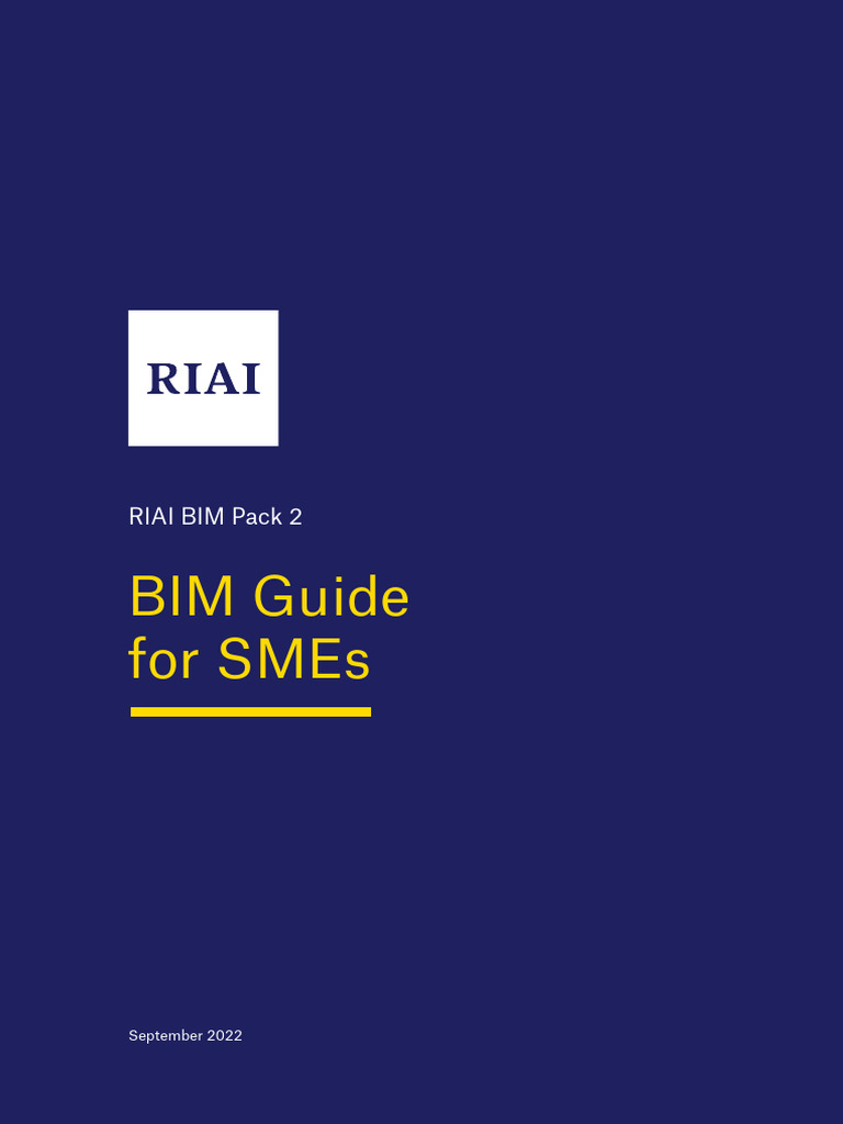 Riai Bim Guide For Smes | PDF | Building Information Modeling | Information