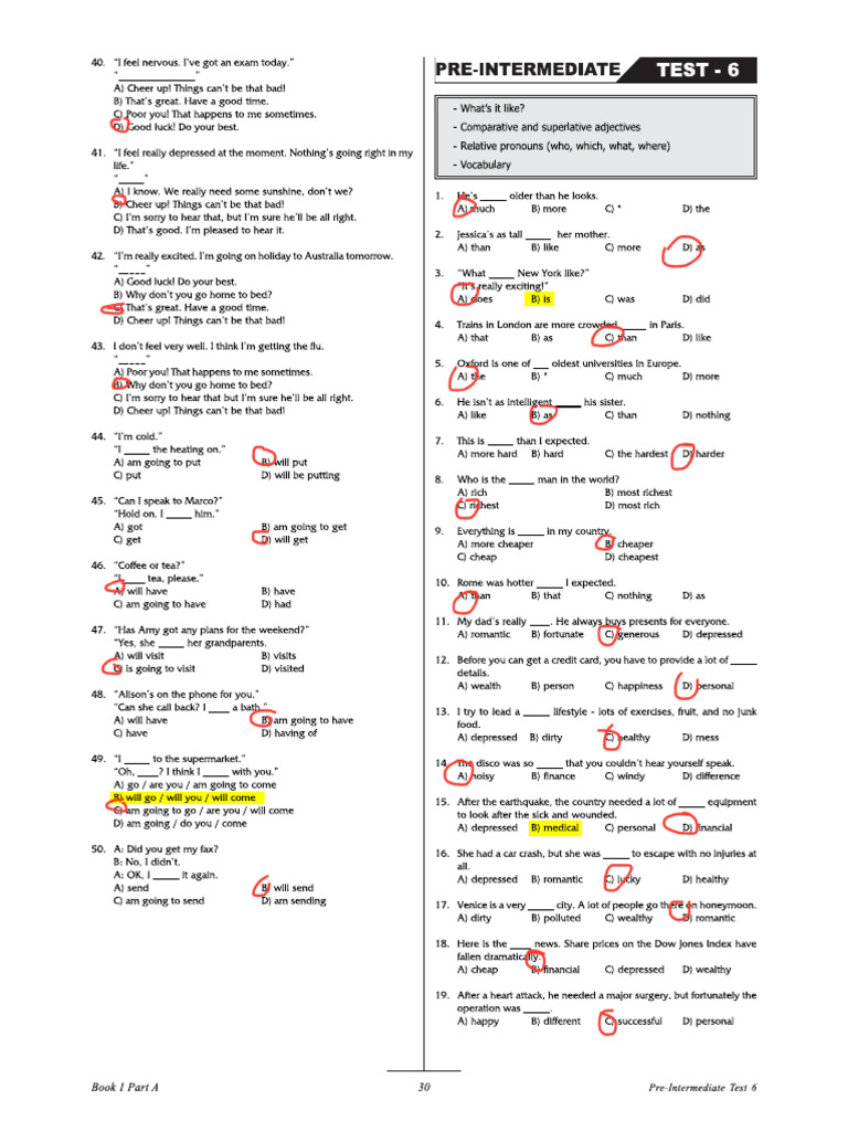 Grammar - Relative Clauses. | PDF