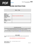 QCA-SUP-001 Stop Call Wait Procedure | PDF | Engineering | Business