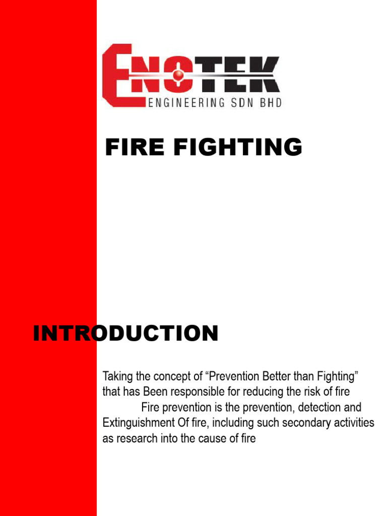 Briefing - Fire Fighting Awareness (Draft) | PDF