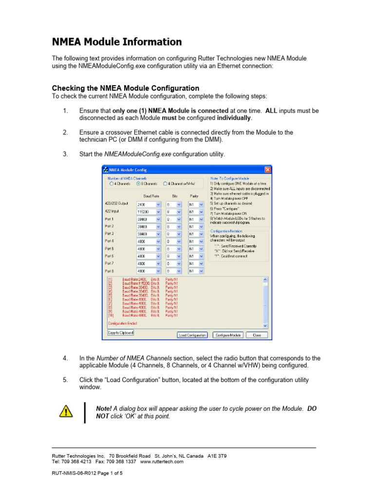 NMEA Module - RUT-NMIS-06-R012 | PDF | Computer Architecture | Electronics