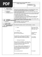 Detailed Lesson Plan Primary Colors Semis | PDF | Color | Red