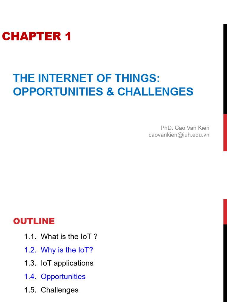 C1.1. IoT - Introduction Iuh | PDF | Internet Of Things | Computer Engineering