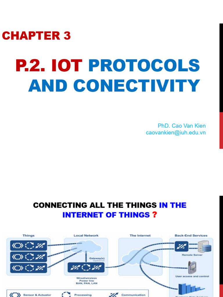 C3.2 - IoT Protocols and Connectivity | Download Free PDF | I Pv6 ...