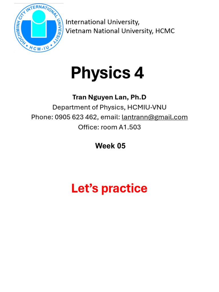 Practice_1 | PDF | Wavelength | Motion (Physics)