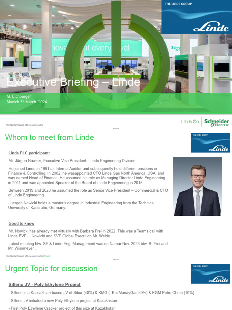 Linde Engineering's Silleno Project Overview | PDF | Business