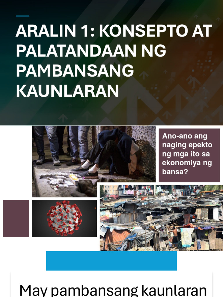 AP9-Q4-ARALIN-1-PAGSULONG-AT-PAG-UNLAD | PDF