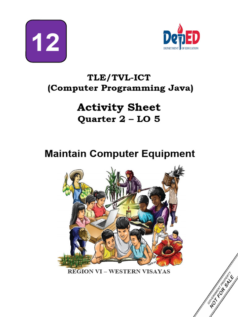 CHECKED FOR WEEK 5 Computer Programmming Java - J SHS - Quarter 2 - LAS ...