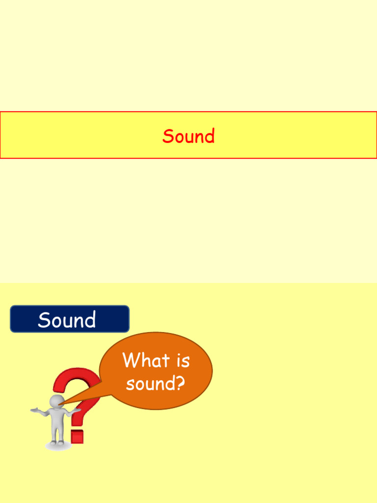 Understanding Sound Waves and Their Properties | PDF | Sound | Waves