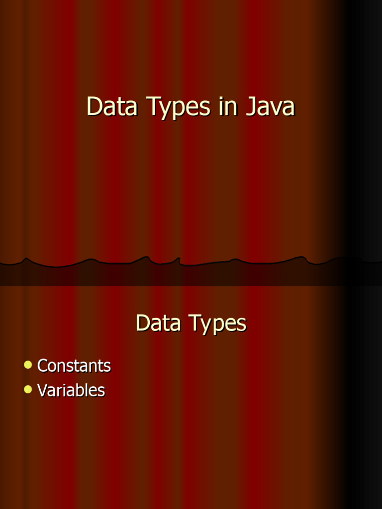 Data Types | Download Free PDF | Data Type | Integer (Computer Science) Data Types | Download Free PDF | Data Type | Integer (Computer Science)