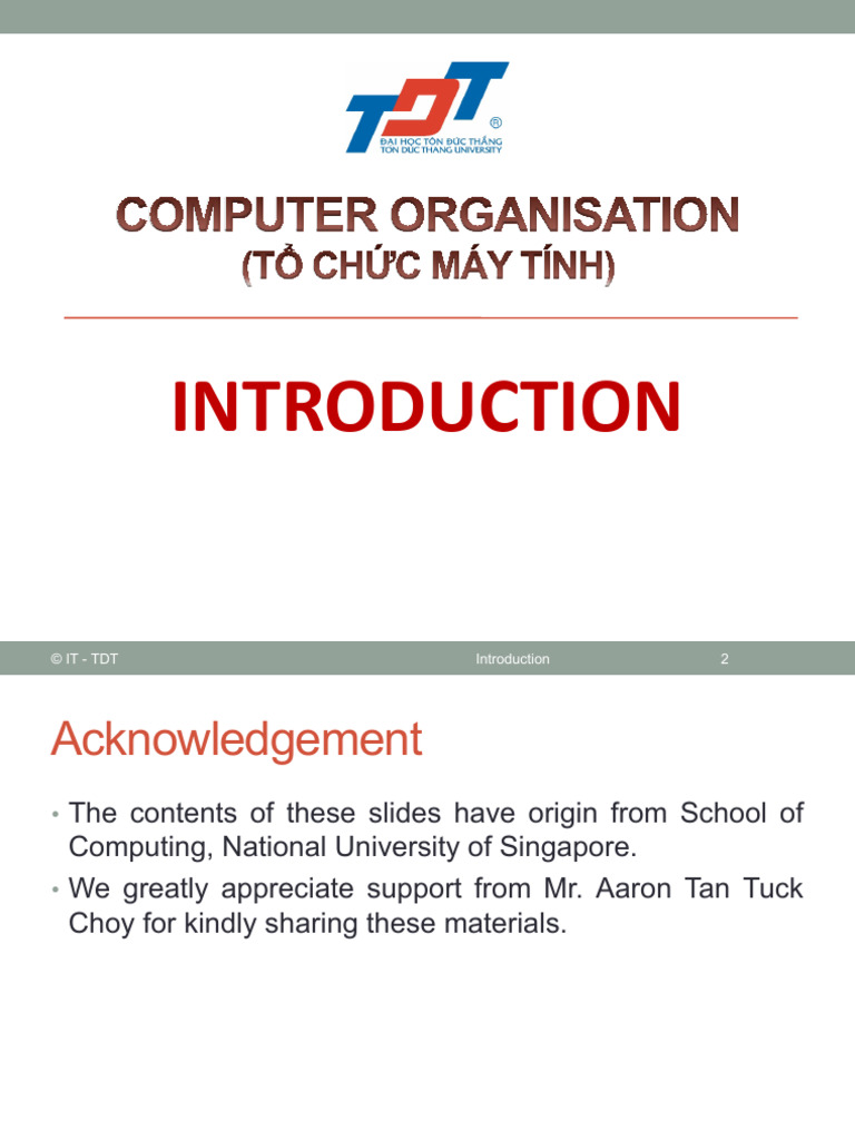 Computer Organization Overview for CS2100 | PDF | Logic Gate | Central ...