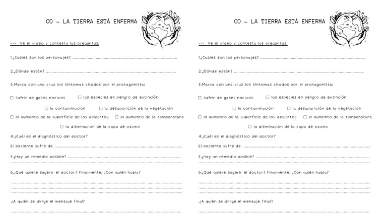 Co- La tierra esta enferma | PDF | Ciencias de la Tierra