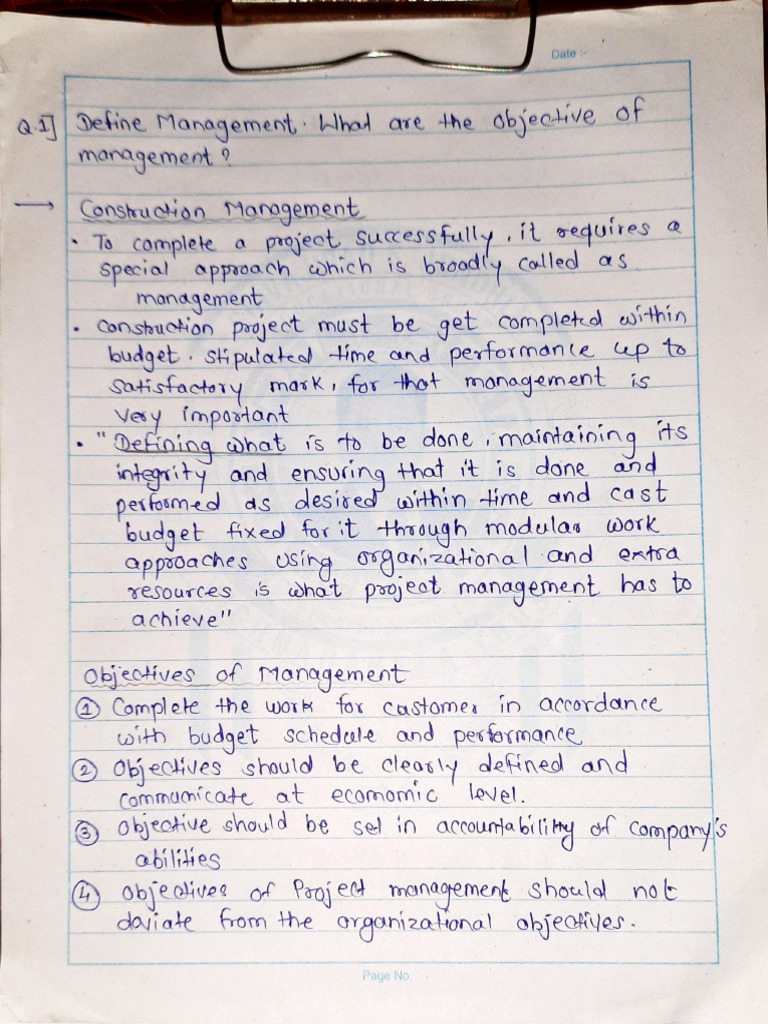 CM Assignment No. 01 | PDF