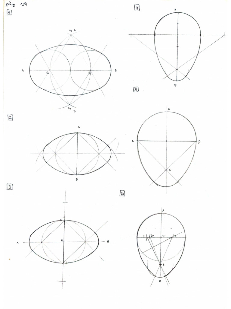 Dibujo Tecnico - Elípses | PDF