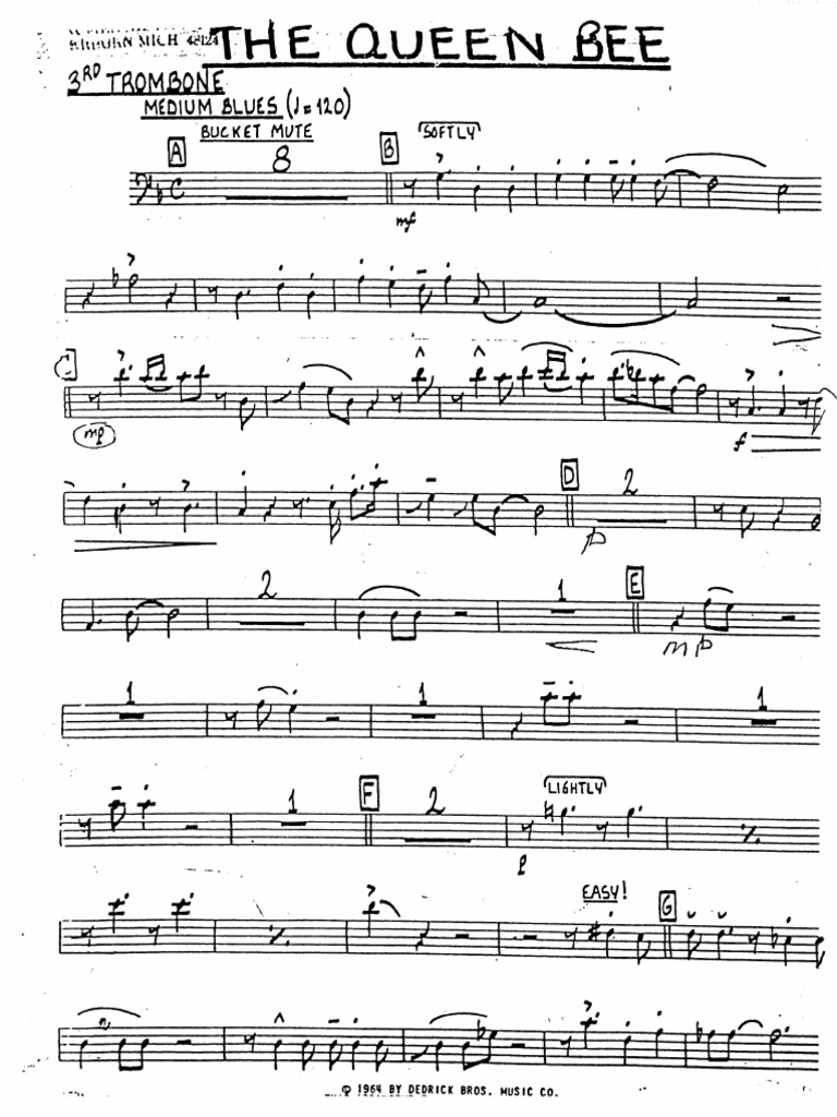 Queen Bee (Nestico) | PDF