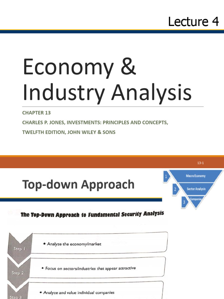 4-Economy and Industry Analysis. | PDF | Business Cycle | Recession