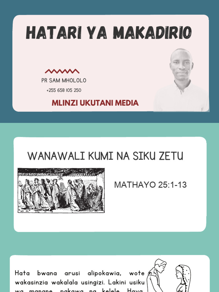 Hatari Ya Kukadiria | PDF