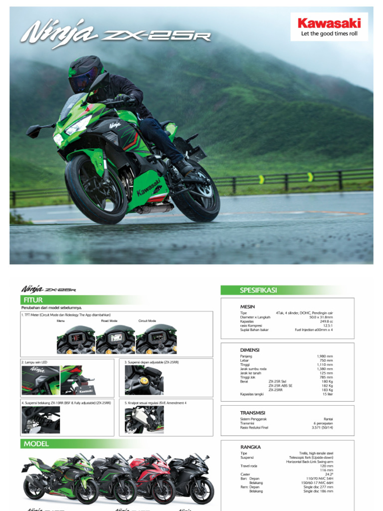 Brosur Ninja ZX 25R | PDF