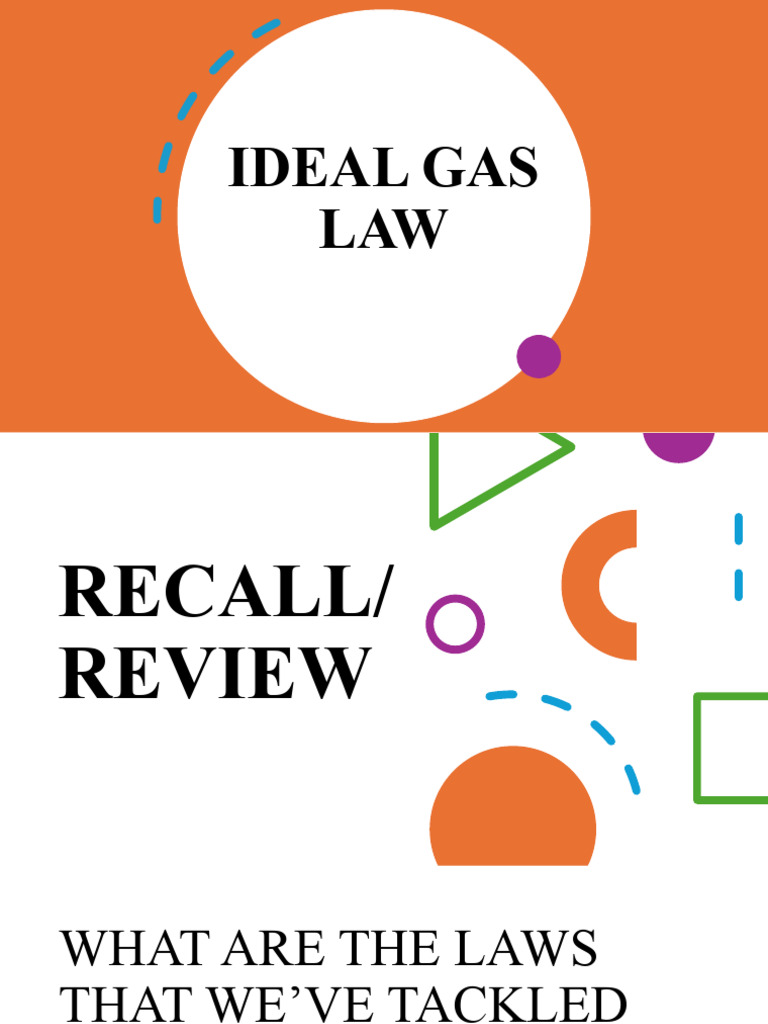 Ideal Gas Law | PDF | Gases | Temperature