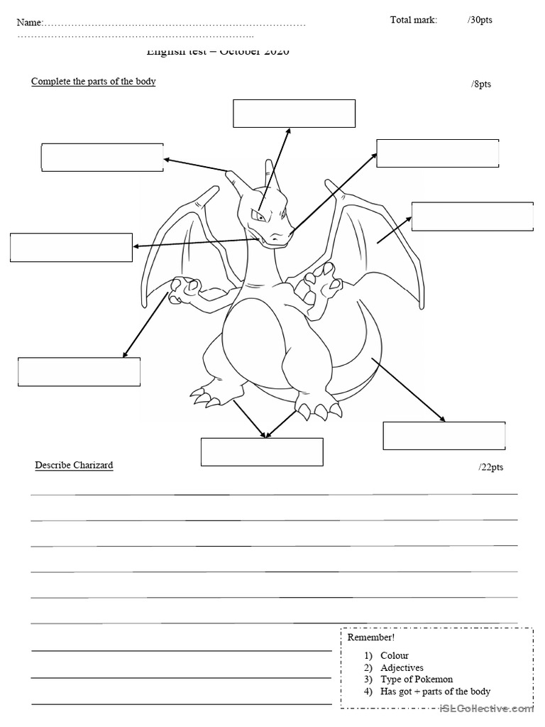 Describing Pokemon | PDF