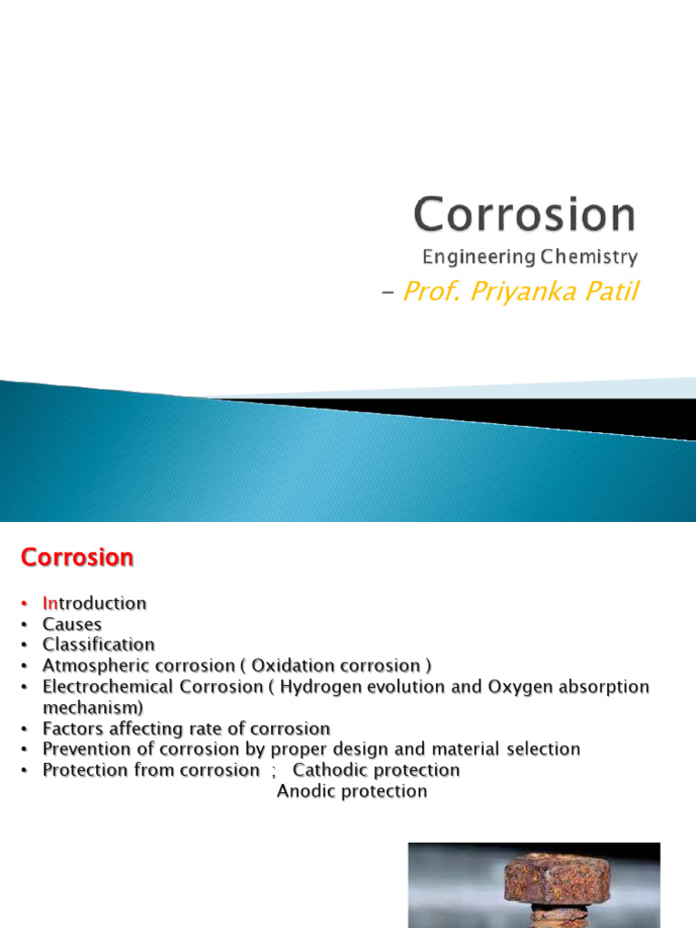 Corrosion New | PDF | Corrosion | Iron