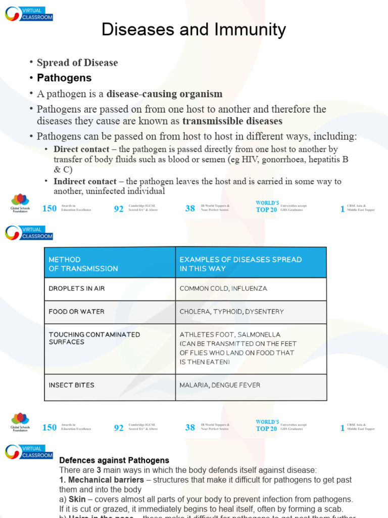 Diseases and Immunity | Download Free PDF | Immune System | Antibody