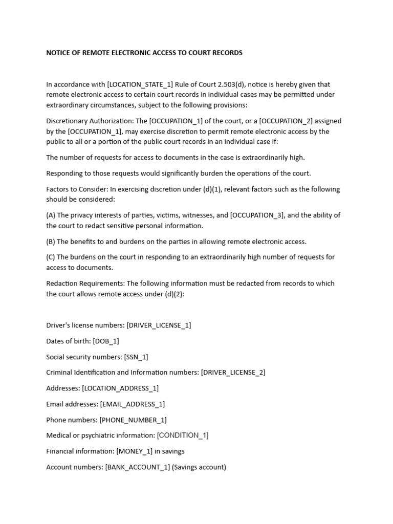 redacted-worddocument | PDF | Government | Common Law