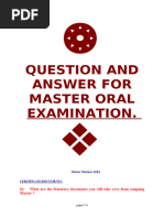 AMSA Ship Initial Inspection Checklist | PDF | Water Transport | Ships