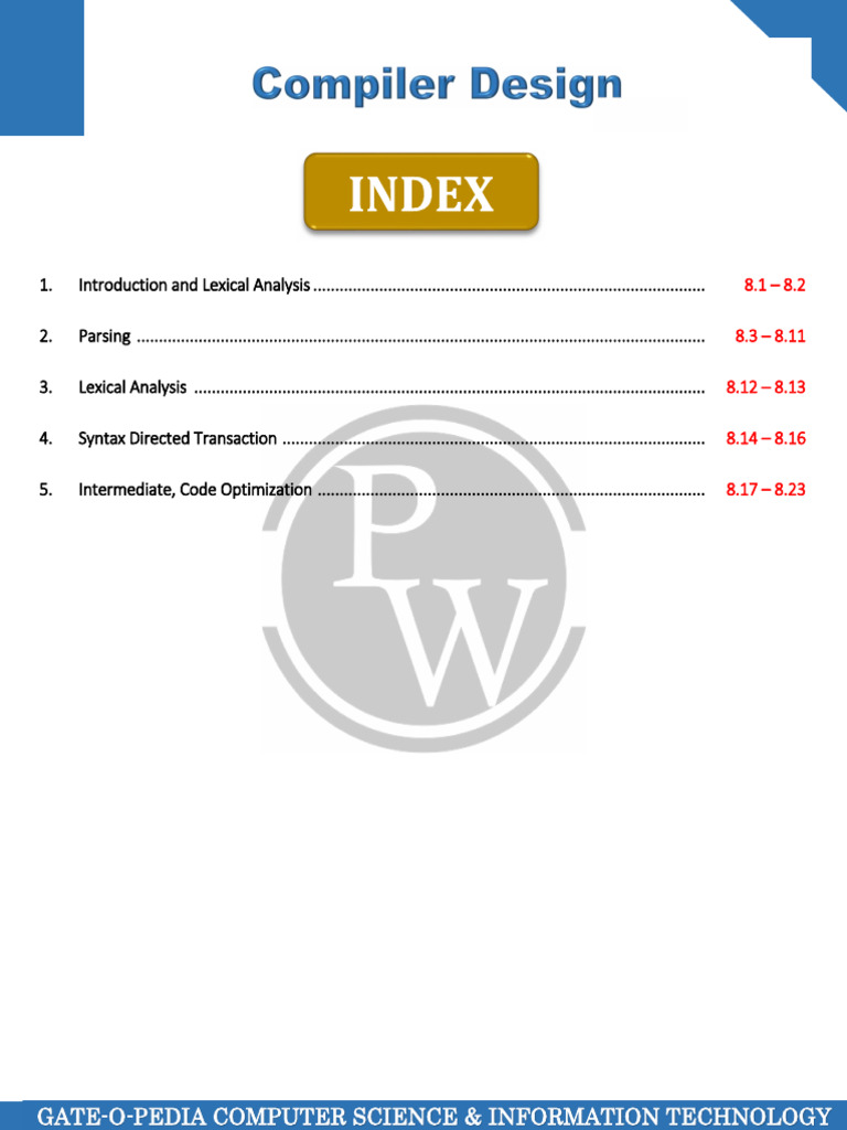 Compiler Design | PDF