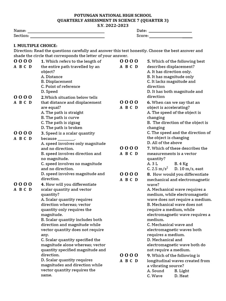 G7 Exam Pdf Waves Heat Transfer