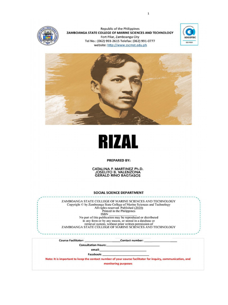 RIZAL-MODULE-1 | PDF