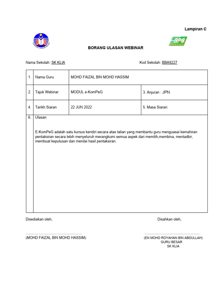 Template Sinopsis Buku | PDF