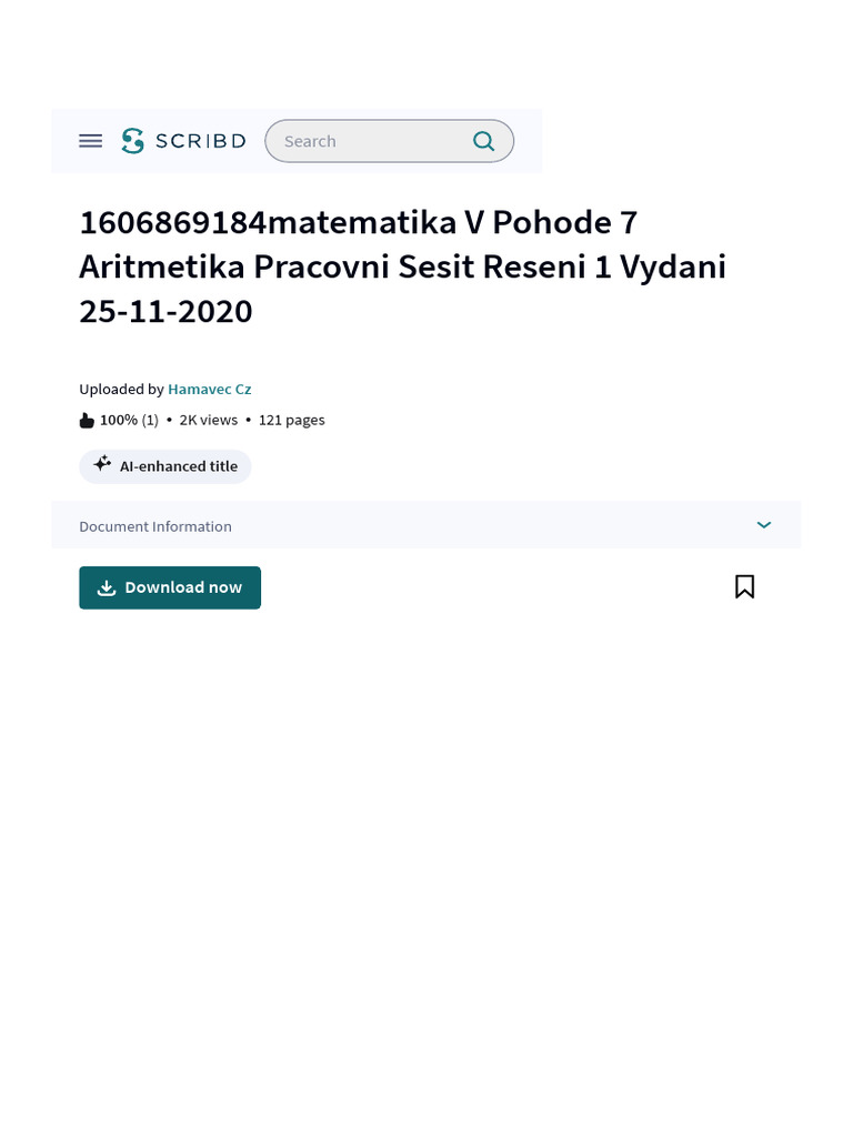1606869184matematika V Pohode 7 Aritmetika Pracovni Sesit Reseni 1 Vydani 25-11-2020 - PDF | PDF