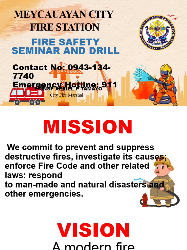 Fire Safety Drill & Seminar | PDF | Home & Garden