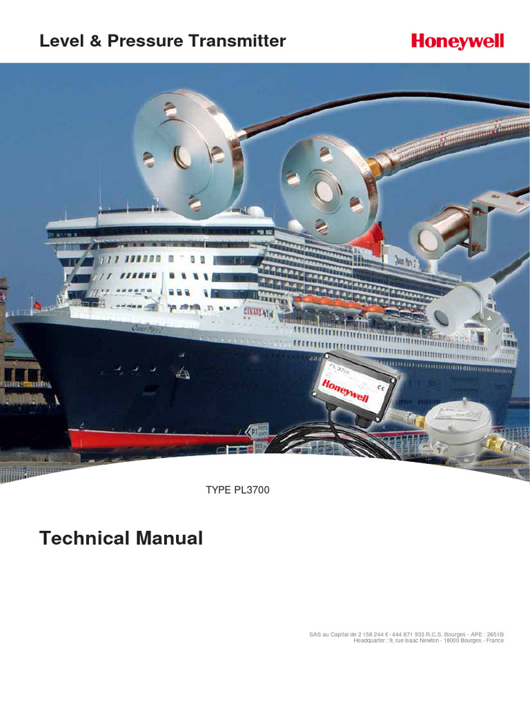 Technical Manual. Level & Pressure Transmitter TYPE PL3700 | PDF ...