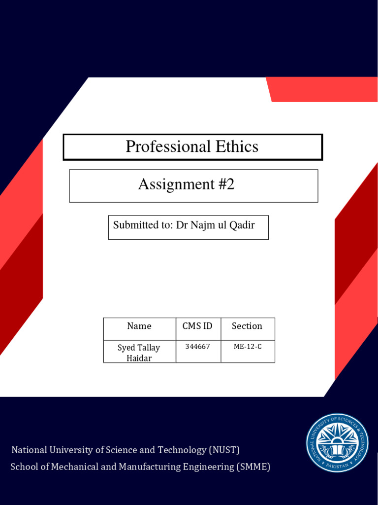 Ethics Assignment #2 | PDF | Quran | Islam