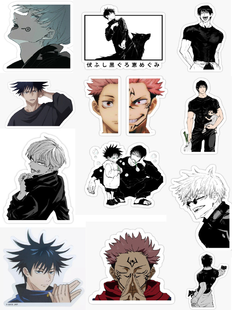 JJK Stickers p1 | PDF