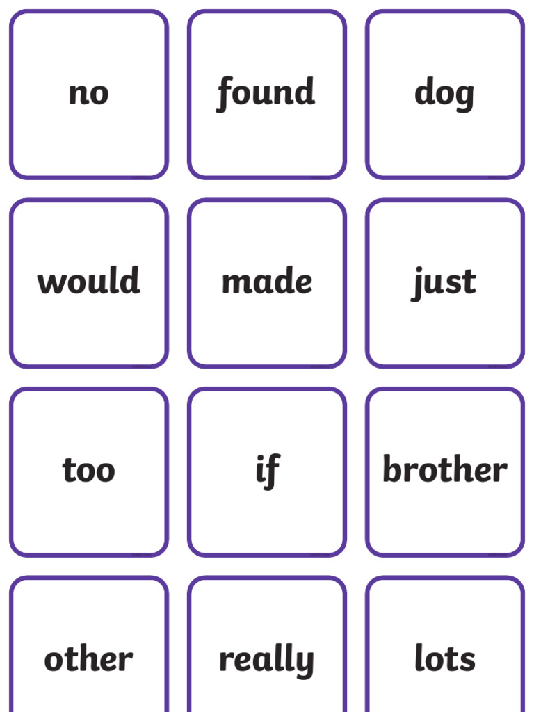 Go Fish Sight Words Set 5 | PDF