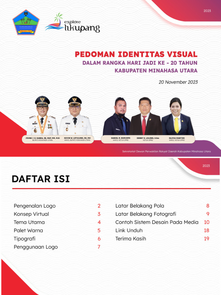 Pedoman Identitas Visual Dalam Rangka Hari Jadi Ke 20 Kabupaten ...