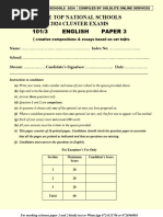 KCSE Kiswahili Paper 1 Predictions 2025 | PDF