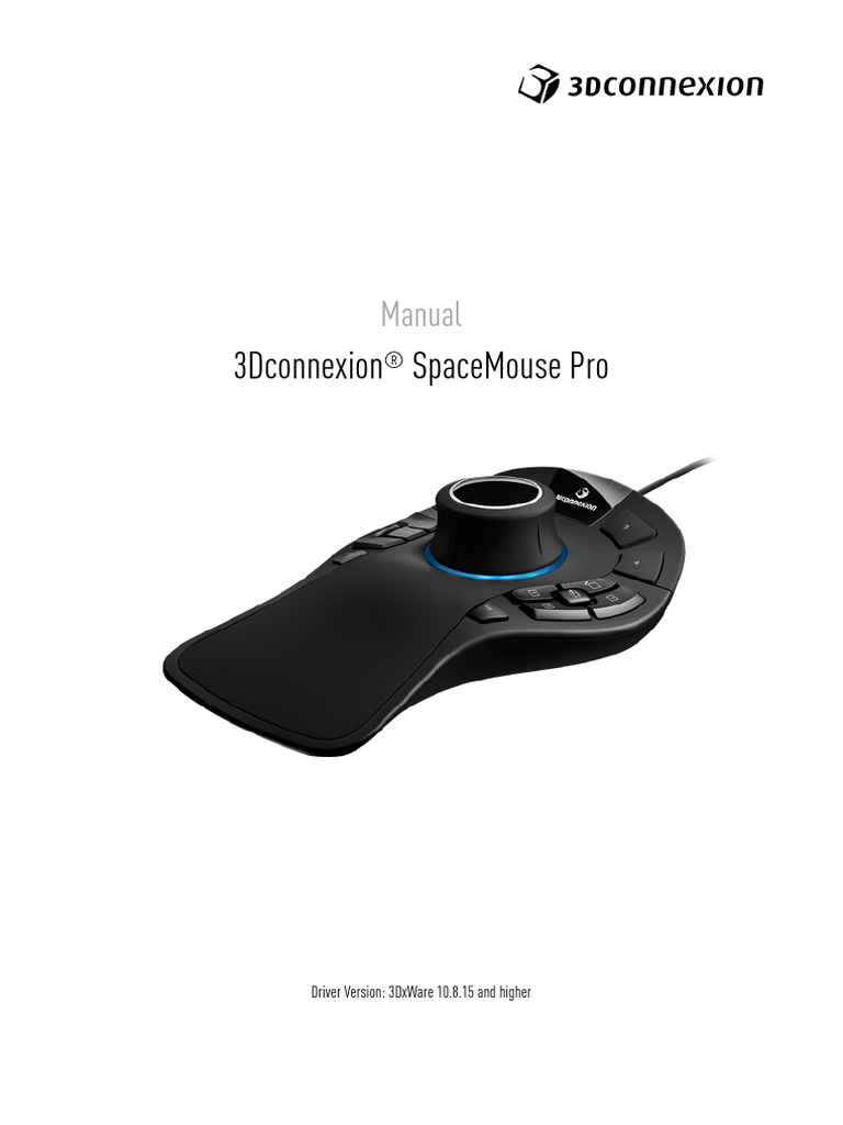 Manual 3Dconnexion-SpaceMouse-Pro EN | Download Free PDF | Computer ...