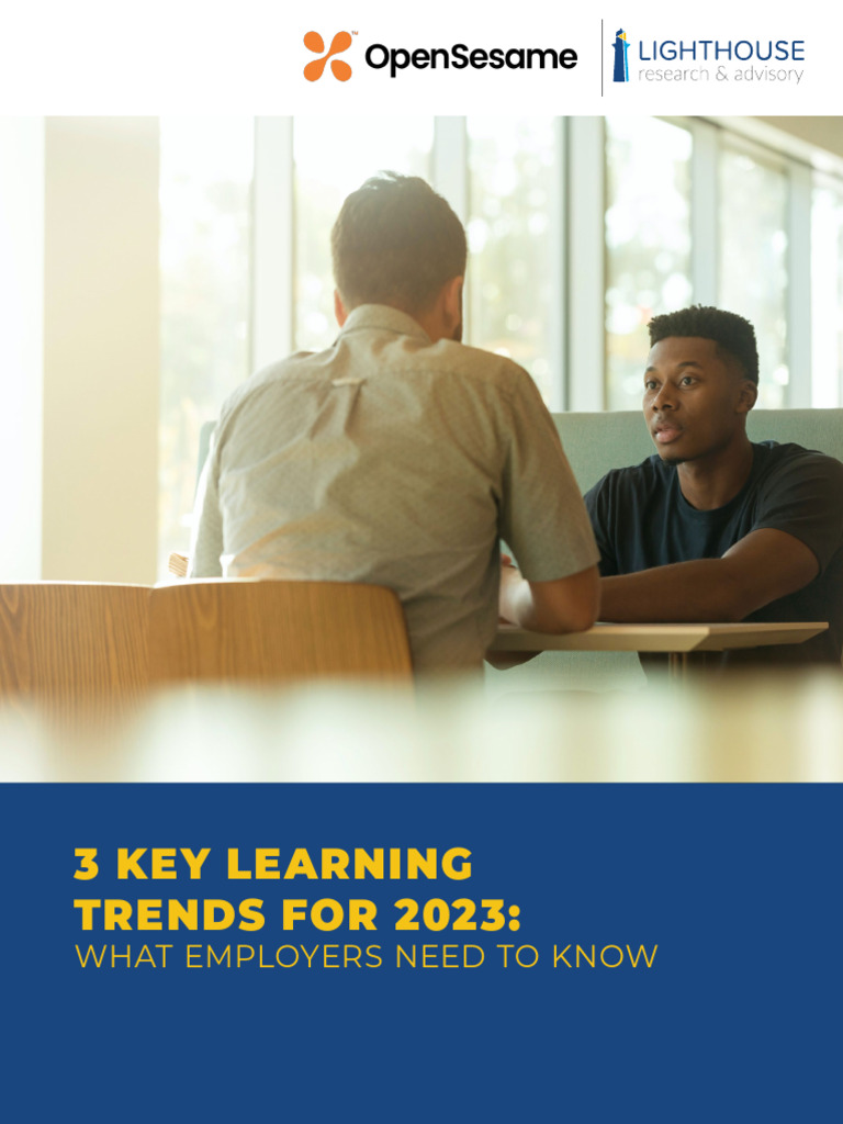3 Key Learning Trends For 2023 What Employers Need To Know | PDF ...