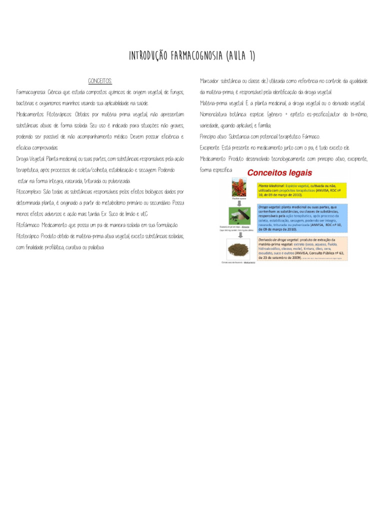 Farmacognosia | PDF | Bem-estar