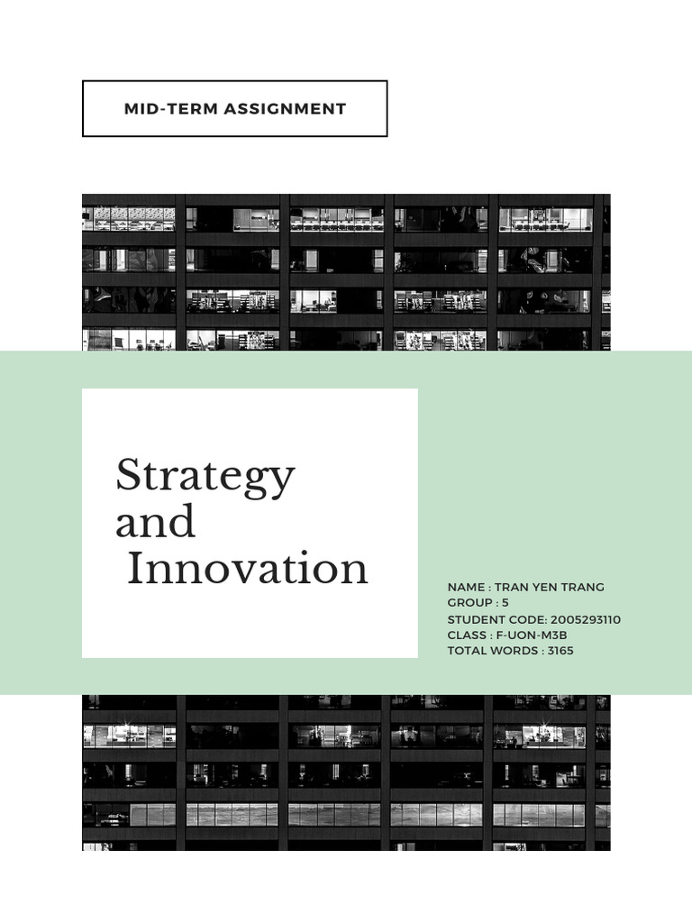 Tran Yen Trang Mid Strategy | PDF | Hewlett Packard | Ibm
