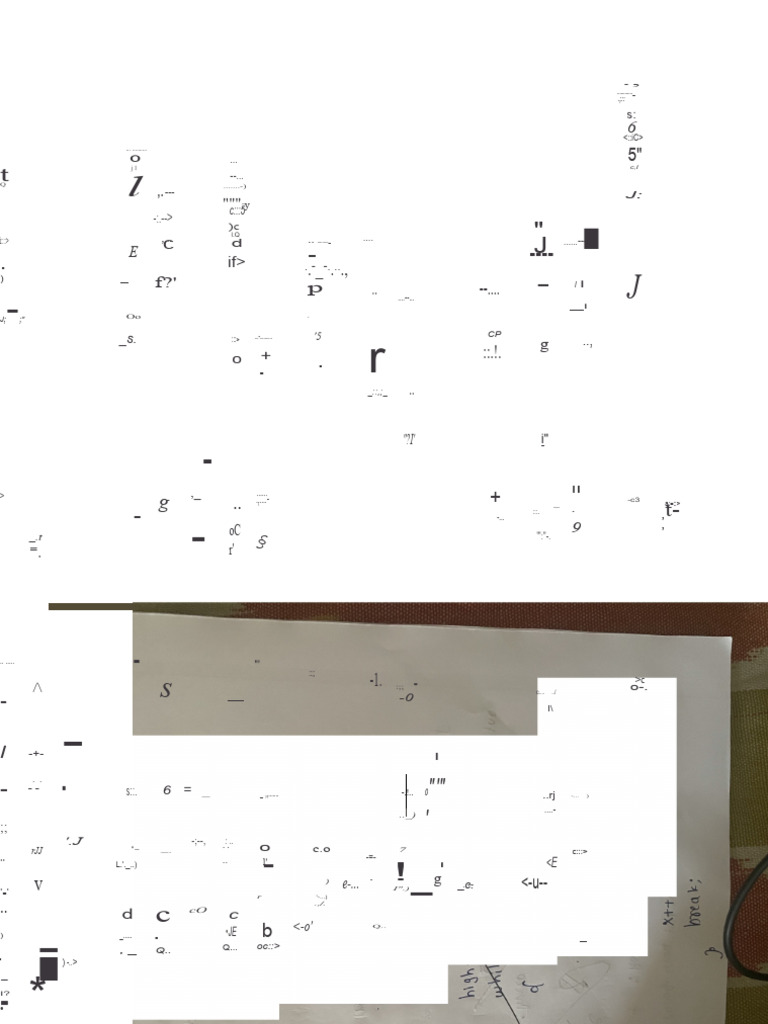 Unreadable Document Placeholder | PDF